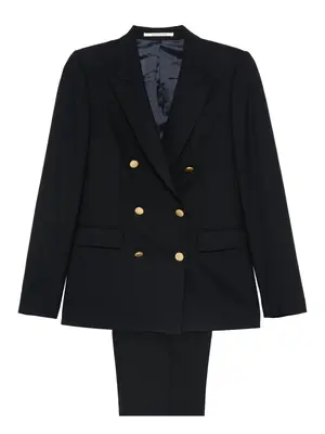 Tagliatore Double-breasted Blazer - Blue