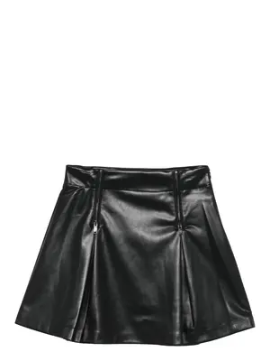DKNY DKNY Faux Leather Mini Skirt