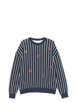 Henrik Vibskov Joaquin Horse Sweatshirt - Blue