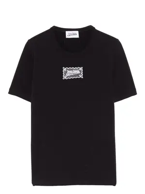 JEAN PAUL GAULTIER Logo T-shirt - Black