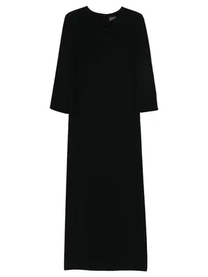 GIANLUCA CAPANNOLO Maxi Jean Dress - Black