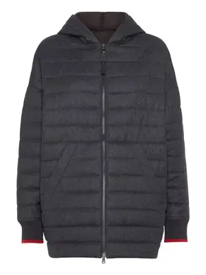 BRUNELLO CUCINELLI Brunello Cucinelli Padded Wool Coat