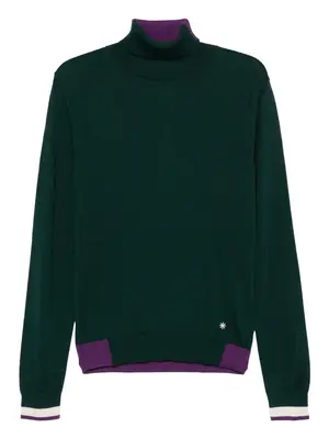 MANUEL RITZ Fine-knit Sweater - Green