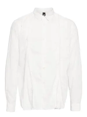 BLACK COMME DES GARÇONS Fringed Shirt - White
