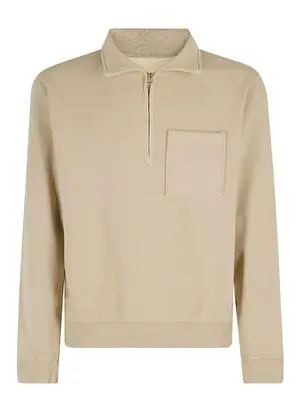 FORTELA Half-zip Polo Shirt - Neutrals