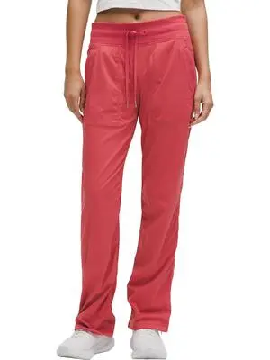 Lululemon Lululemon Dance Studio Mid-Rise Pant Desert Red