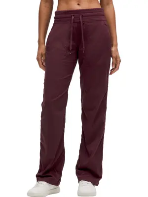 Lululemon Lululemon Dance Studio Mid-Rise Pant Garnet