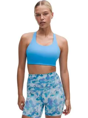 Lululemon Energy Bra Ocean Wave