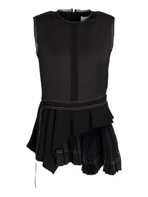 3.1 Phillip Lim Layered Top - Black