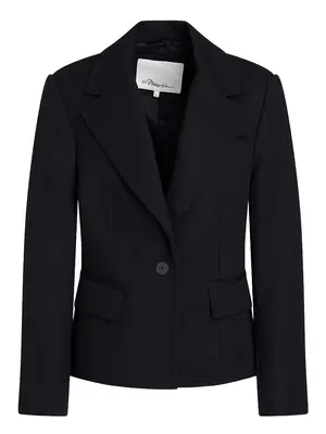 3.1 Phillip Lim Wool-twill Blazer - Midnight Blue