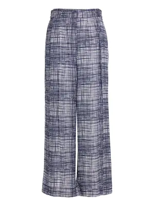 RAG & BONE Rag & Bone Tara Printed Wide-Leg Pants