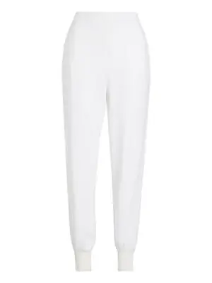 Stella McCartney Julia Stretch-cady Track Pants - White
