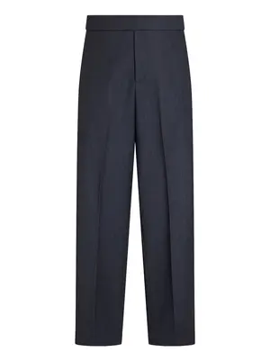 Dunhill Wool Trousers - Storm Blue