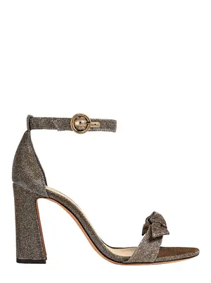 ALEXANDRE BIRMAN Clarita Lamé Sandals - Bronze