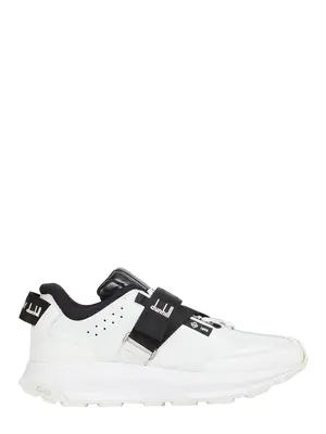 Dunhill Aerial Strap Two-tone Leather Sneakers - White