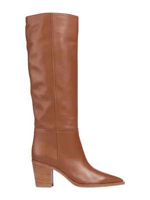GIANVITO ROSSI Daenarys Leather Knee Boots - Tan