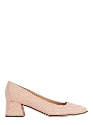 SERGIO ROSSI Sergio Rossi Gruppo 45 Ottoman Pumps Blush