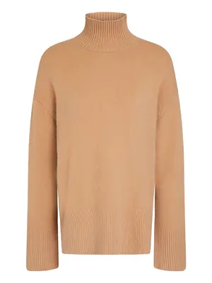 Naadam Cashmere Turtleneck Sweater - Camel