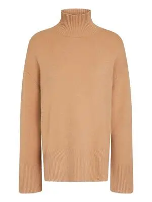 Naadam Cashmere Turtleneck Sweater - Camel