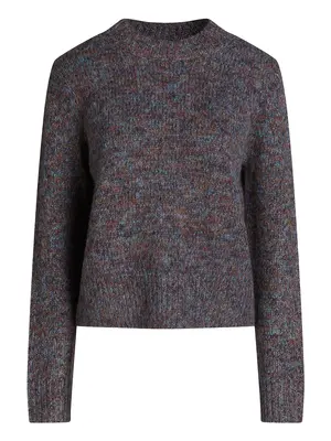 Vince Marled Knitted Sweater - Dark Gray