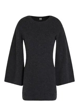 TOTEME Wool And Cashmere-blend Sweater - Anthracite