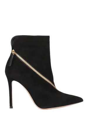 GIANVITO ROSSI Gianvito Rossi Zip-Detailed Suede Ankle Boots