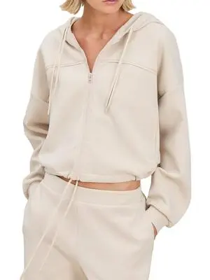 Devon Windsor Angie Zip Hoodie - Neutral