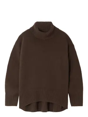 Arch4 Net Sustain World's End Cashmere Turtleneck Sweater - Brown
