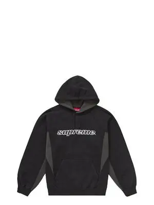 Supreme Division Hooded Sweatshirt - Black