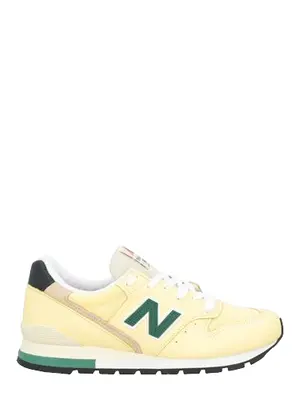 NEW BALANCE Sneakers In Pastel Leather - Yellow