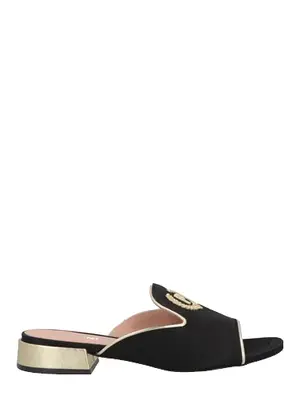 POLLINI Slide Sandals - Black