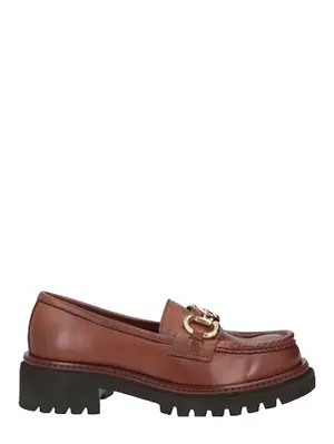 CALPIERRE CALPIERRE Embellished Leather Loafers