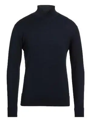 Dunhill Turtleneck Knit Top - Midnight Blue
