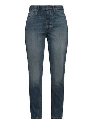 Armani Exchange Tapered Fit High Waisted Jeans - Blue