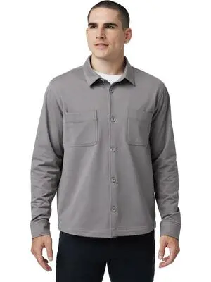 Vuori Coronado Shirt Jacket Dolomite Heather