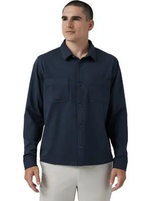Vuori Coronado Shirt Jacket Midnight Heather