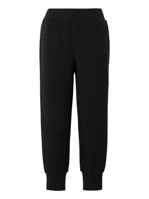 Varley Slim Cuff Stretch-jersey Track Pants - Black