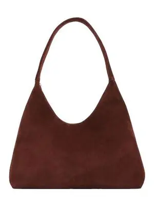 MANSUR GAVRIEL Mansur Gavriel Candy Suede Shoulder Bag Chocolate