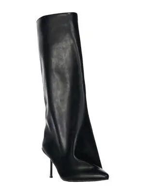 AZALEA WANG Couture Knee High Boots - Black