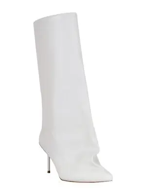 AZALEA WANG AZALEA WANG Couture Knee High Boots Bone