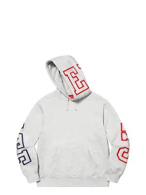 Supreme Supreme State Hooded Sweatshirt Grey