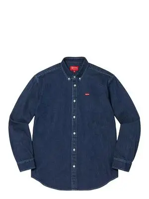 Supreme Small Box Shirt 'denim - Blue