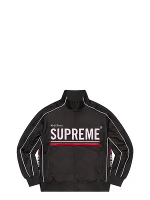 Supreme Jacquard Track Jacket - Black