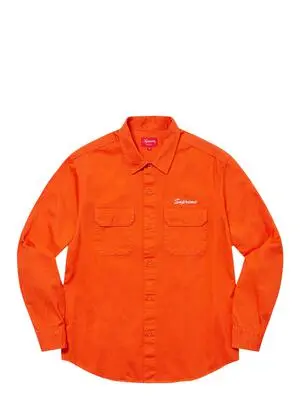Supreme Mary Work Shirt - Orange