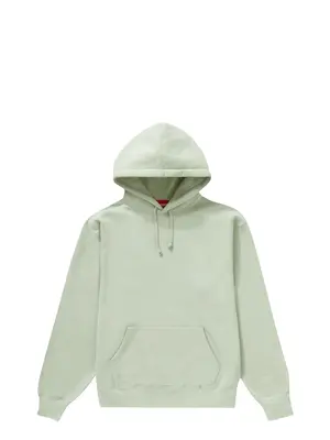 Supreme Satin Appliqué Hooded Sweatshirt - Green