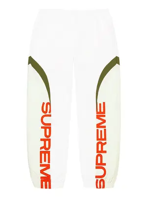 Supreme Curve Track Pant - White