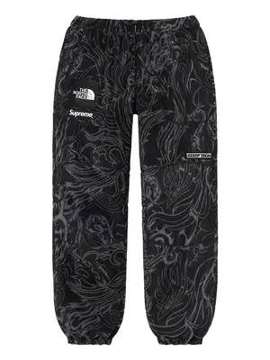 Supreme X The North Face Steep Tech Fleece Pant - Black