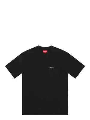 Supreme Short-sleeve Pocket Tee 'black' Black