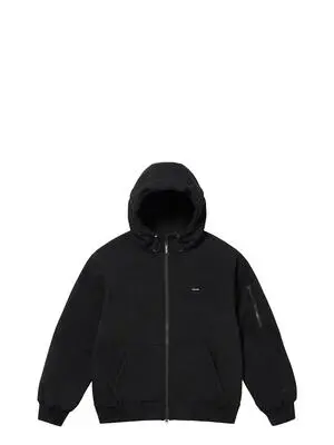 Supreme Windstopper Zip Up Hooded Sweatshirt - Black