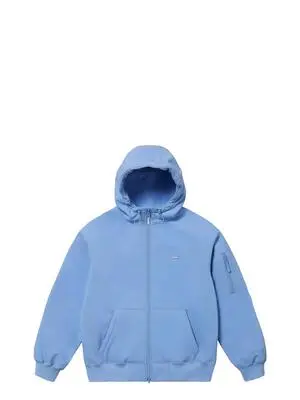 Supreme Windstopper Zip Up Hooded Sweatshirt - Blue